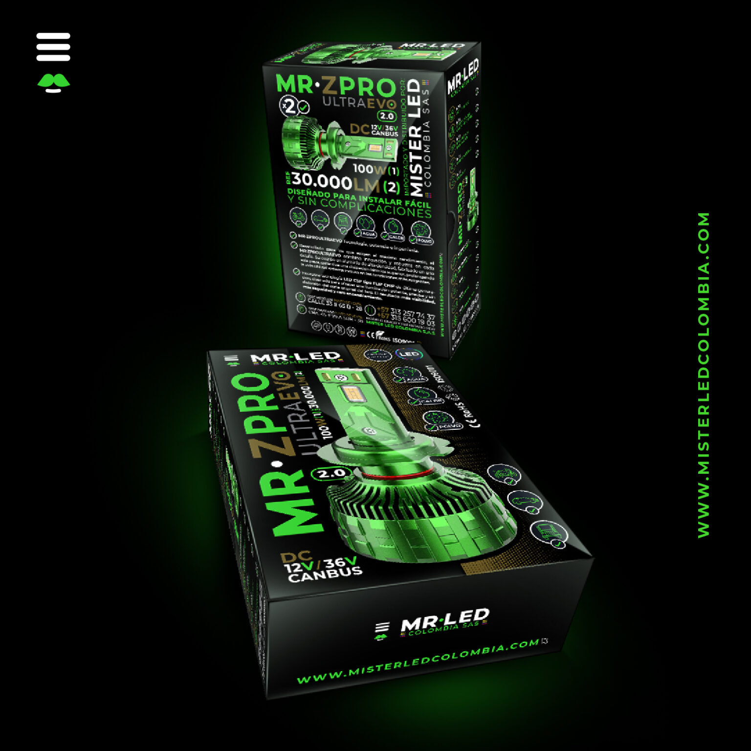 MR Zpro Ultra Evo – MISTER LED